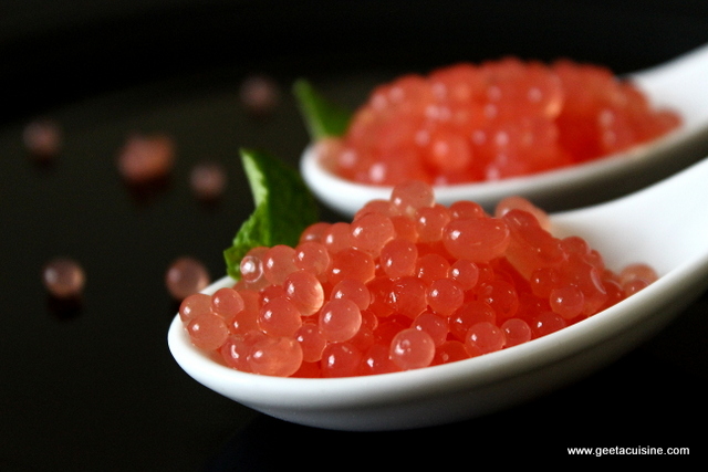 Fruit & Vegetable Pearls | Geeta's Cuisine